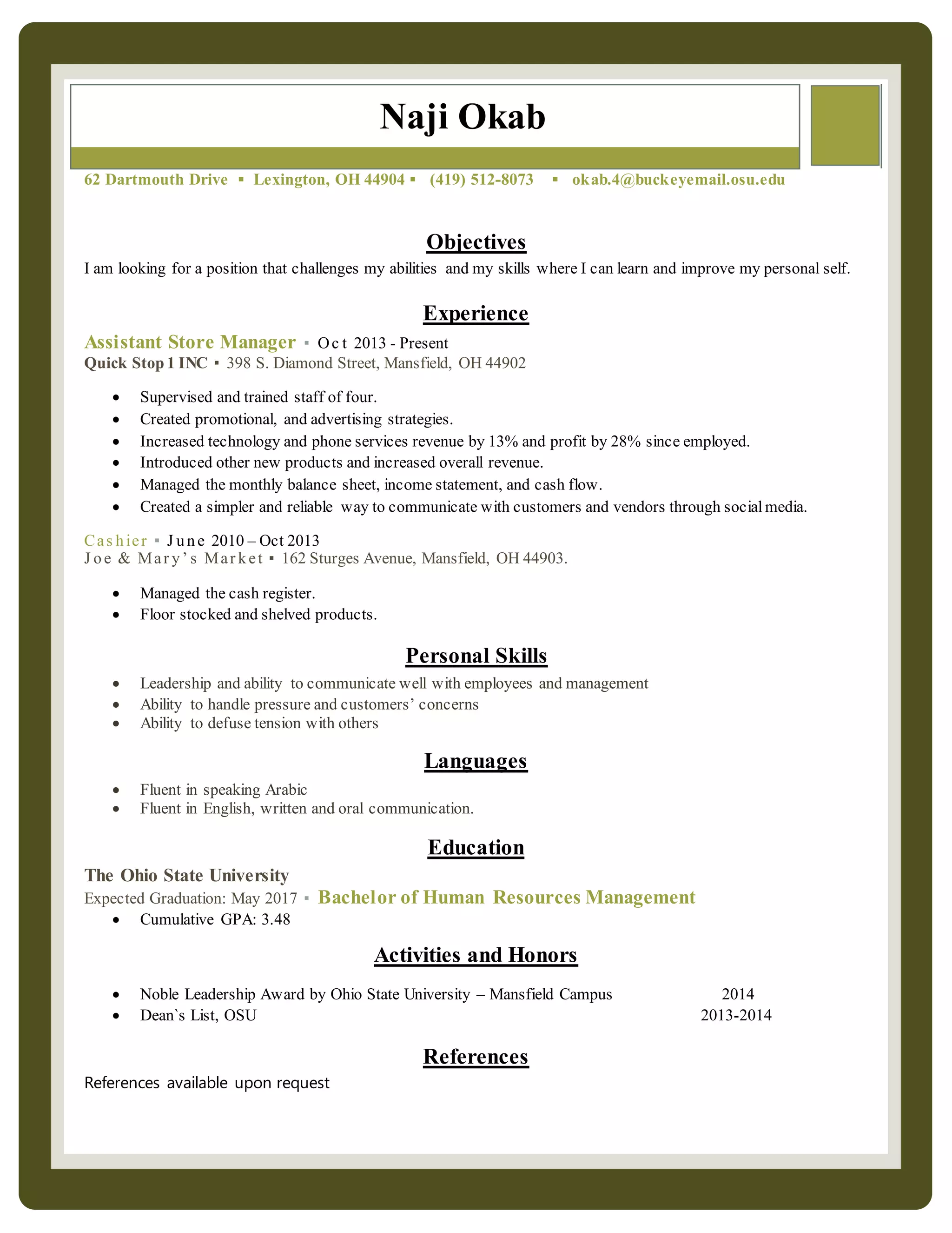 Naji Okab Resume | DOCX