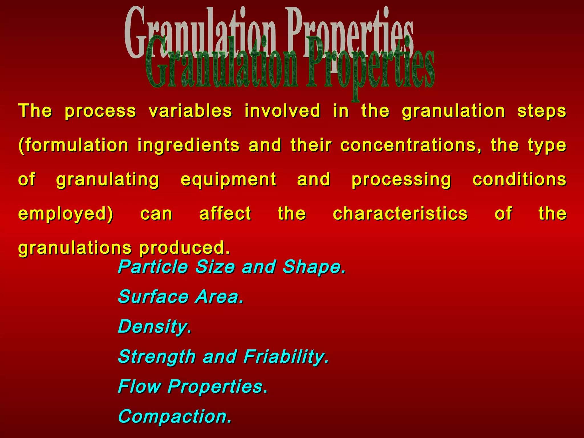 Granulation | PPT