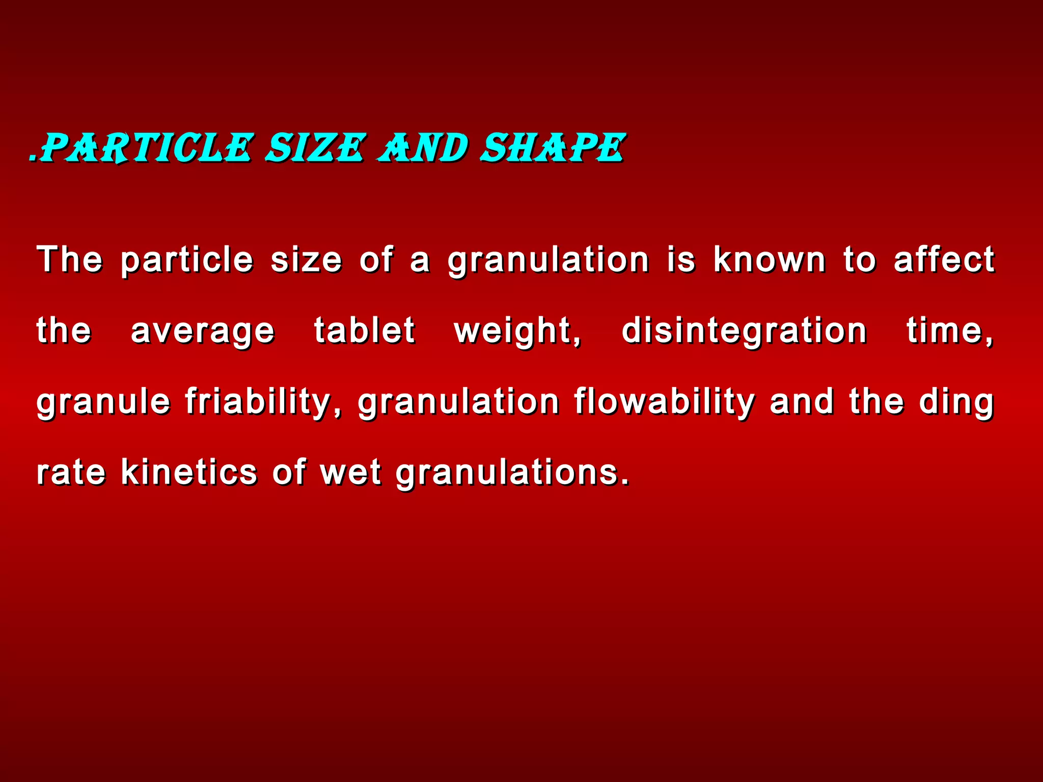 Granulation | PPT