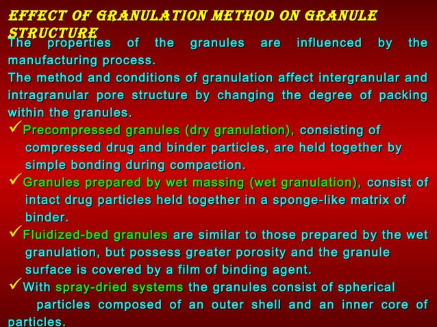 Granulation | PPT