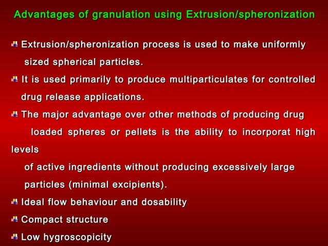 Granulation | PPT