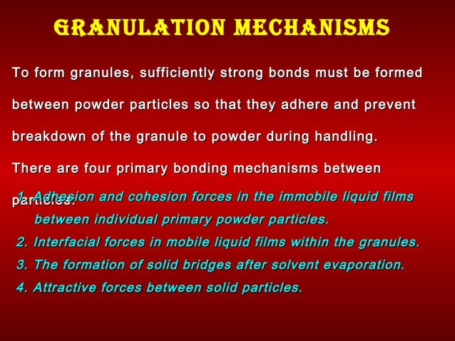 Granulation | PPT