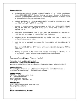 Resume_DBA | PDF