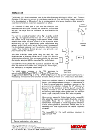 Rapid Autoclave Blowdown 04.15doc | PDF