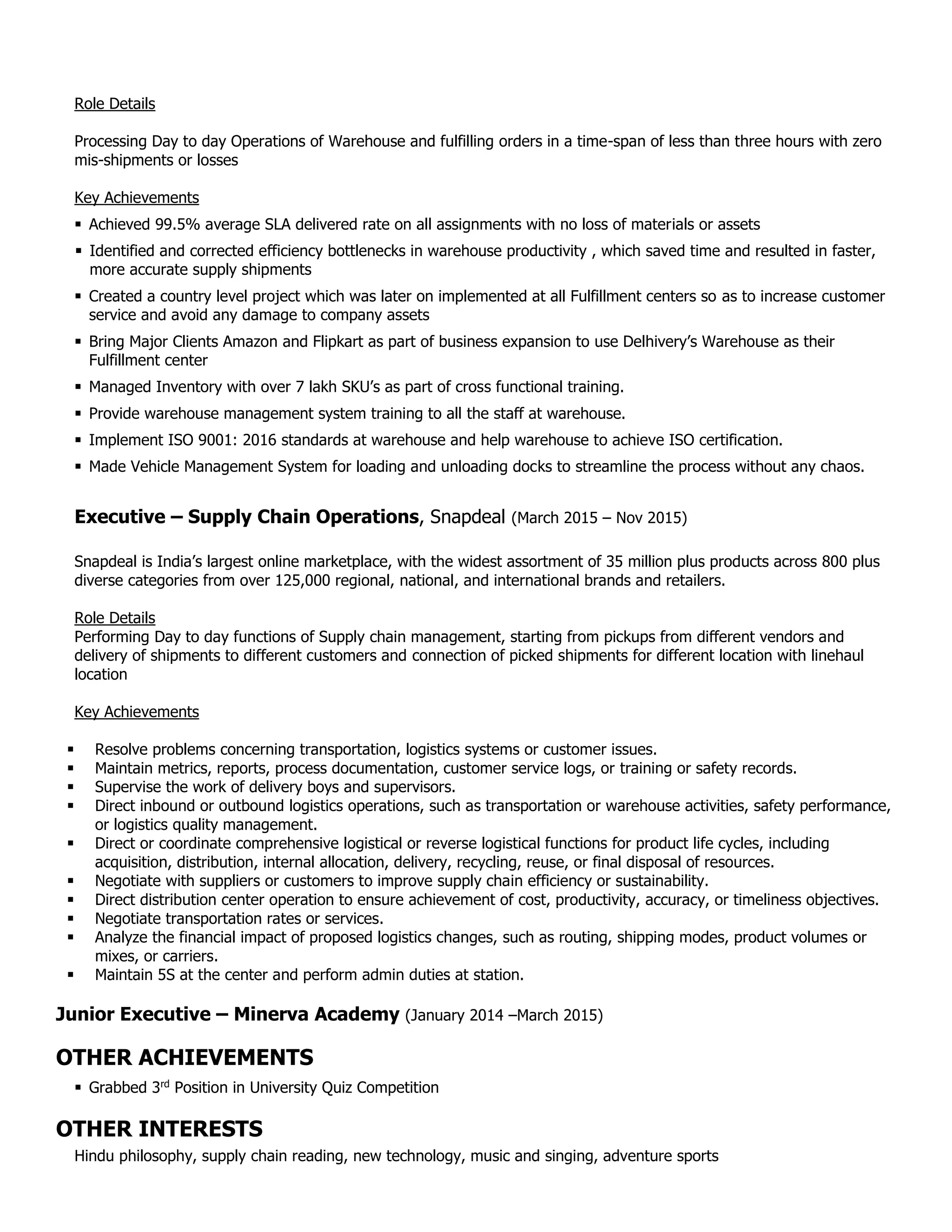 Dubai Resume Abhilash | PDF