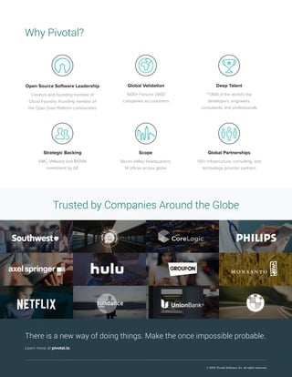 pivotal_overview | PDF | Cloud Computing | Internet