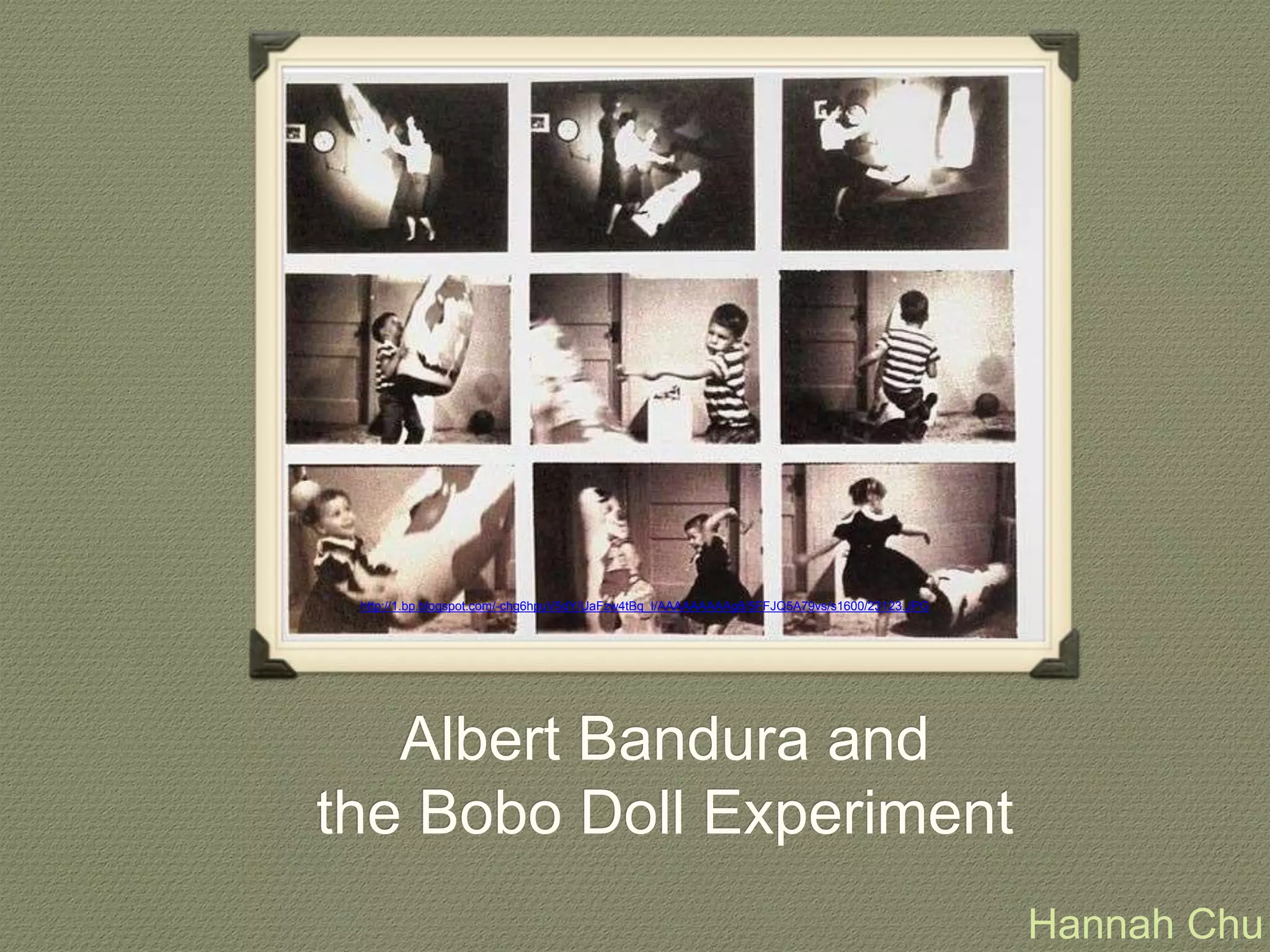 Bandura and the Bobo Doll | PPTX
