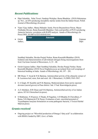 Dept Of Biotechnology India | PDF