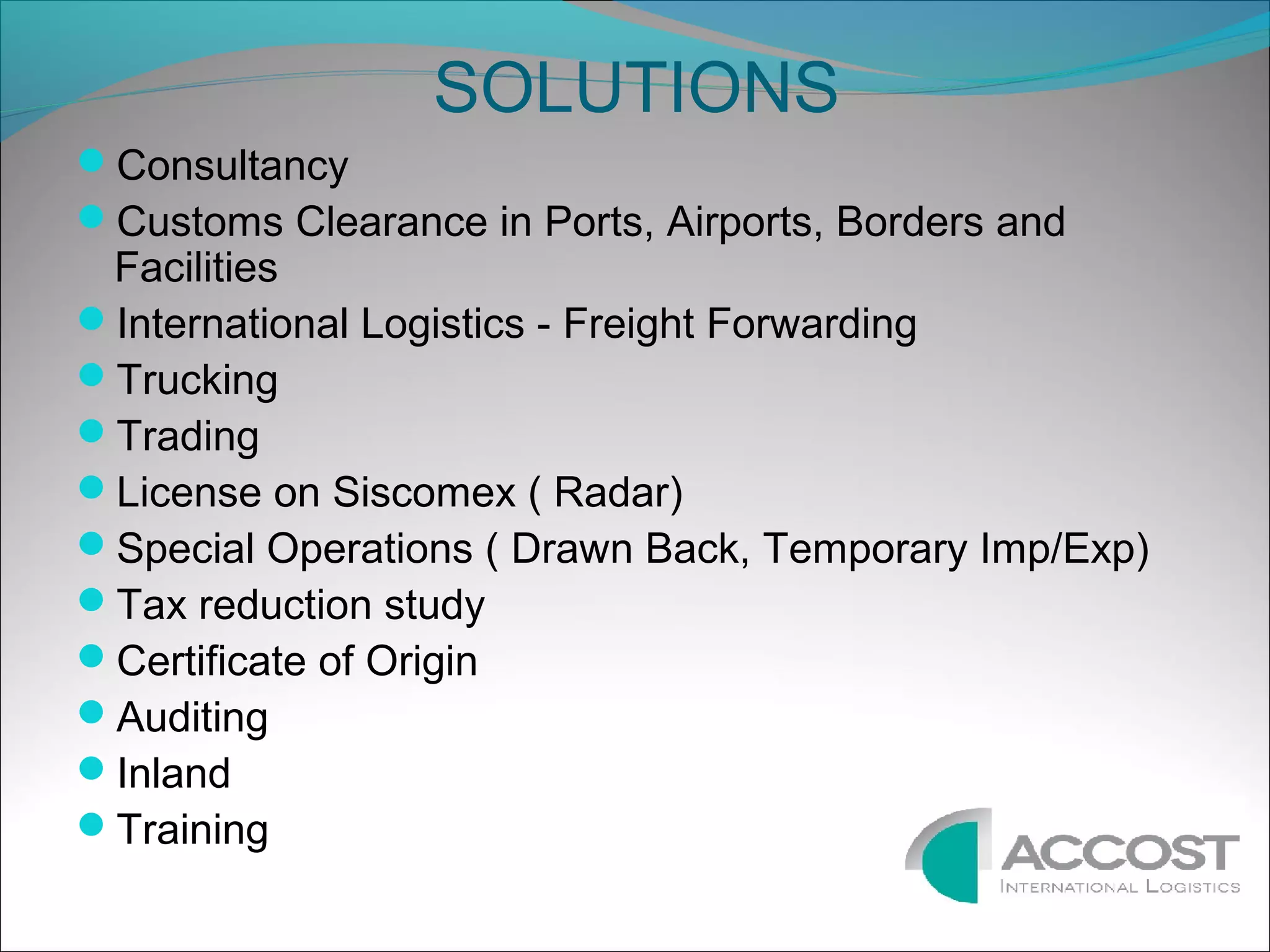 ACCOST PROFILE - PERFIL | PPT