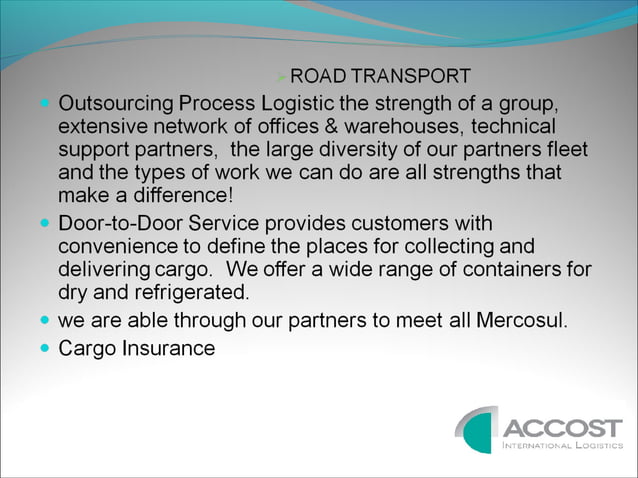 ACCOST PROFILE - PERFIL | PPT