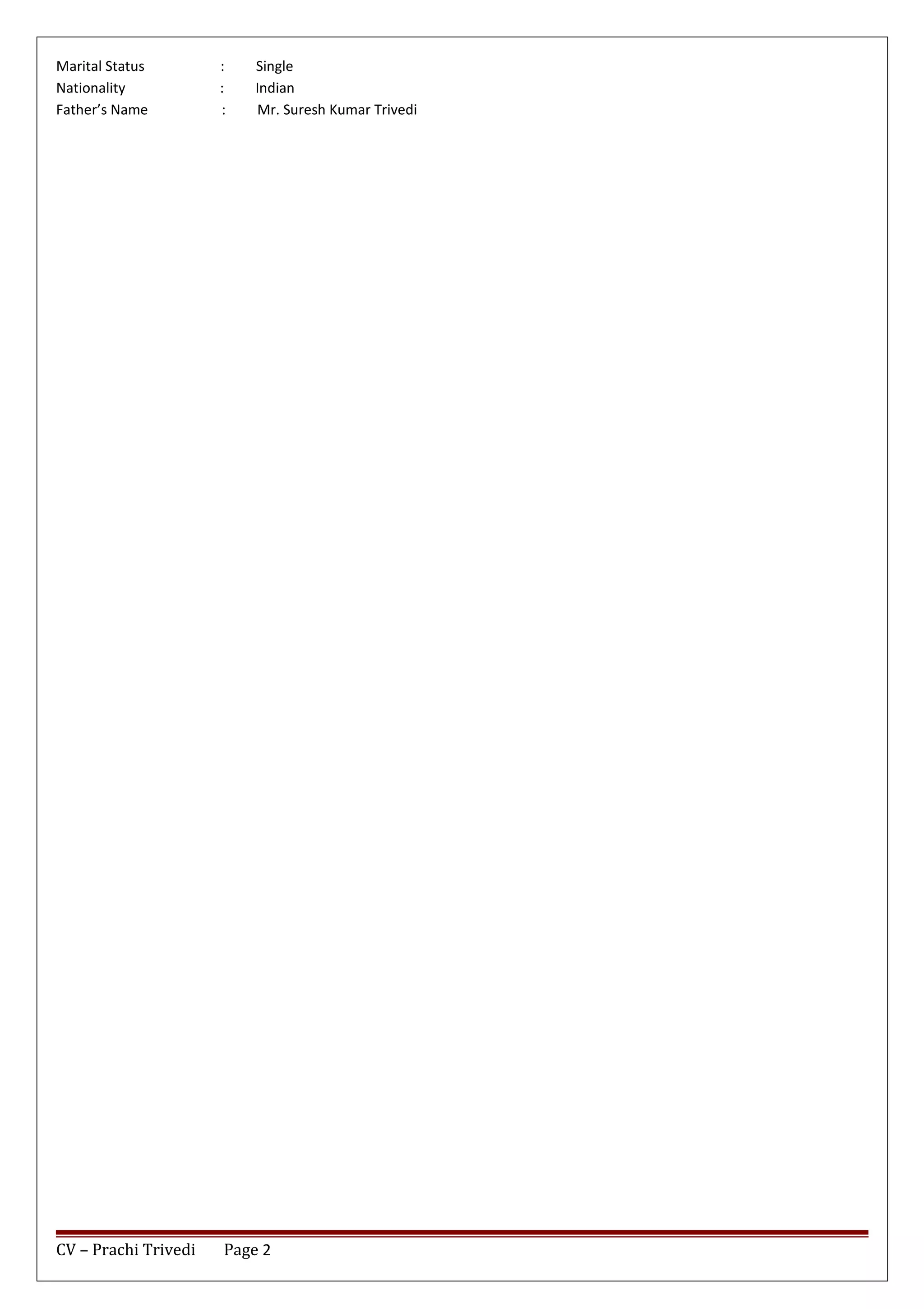 CV- Sample | DOC