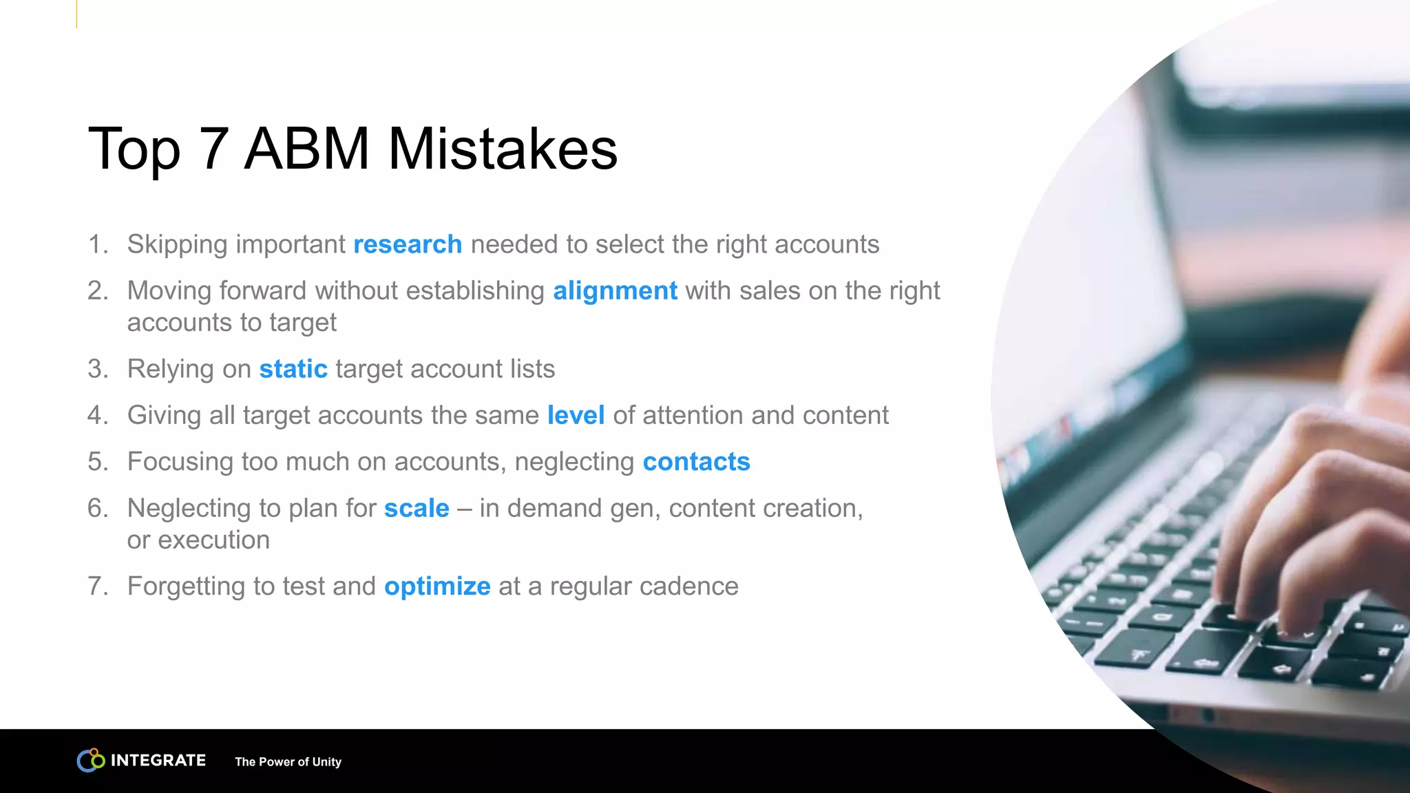 7 Common ABM Mistakes Enterprise Marketers Make | PPT