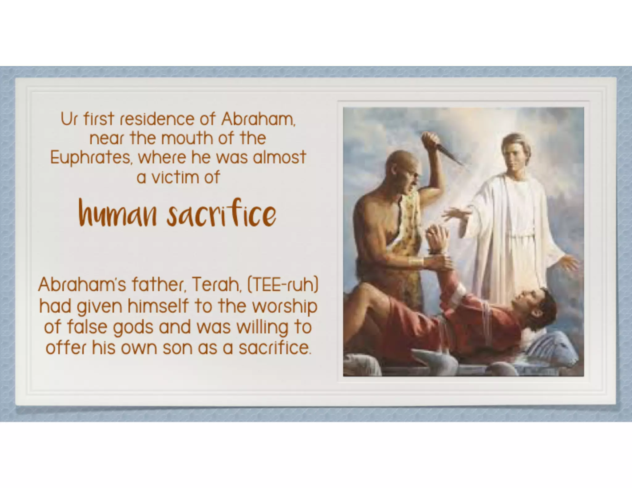 #7 The Abrahamic Covenant.key