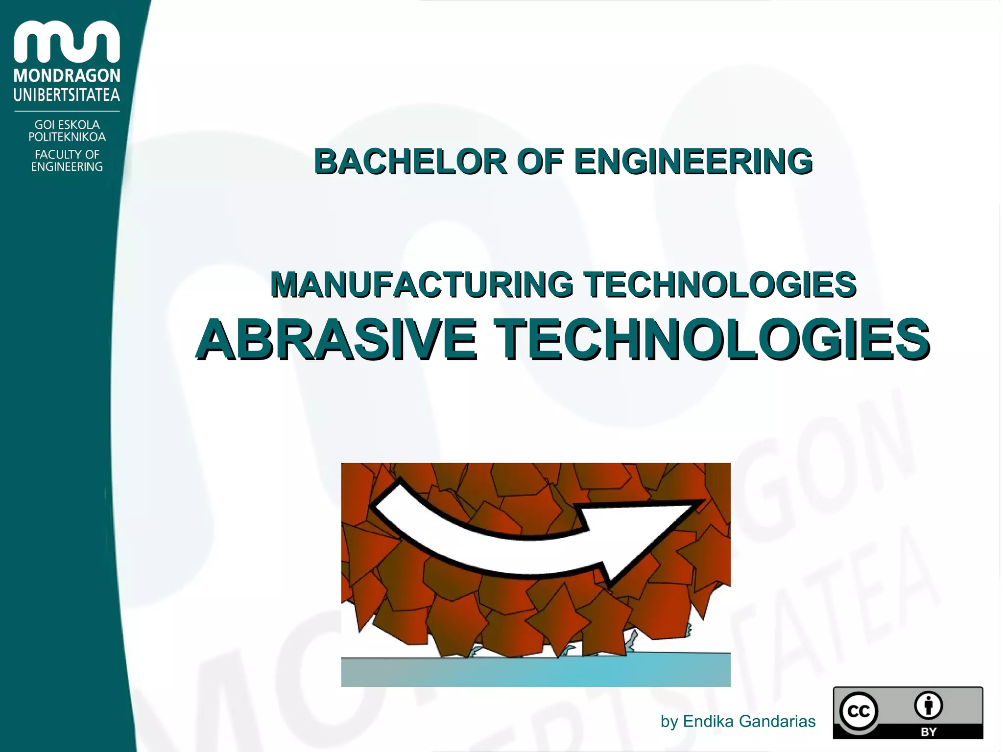 Abrasive technologies | PPT