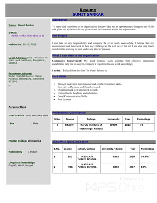 Resume | PDF
