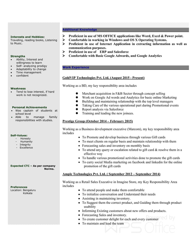 Resume | PDF