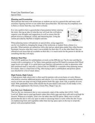 Front Line Nutritiion Care | PDF