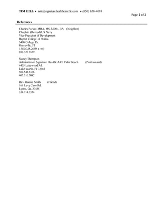 resume - Tim | DOCX