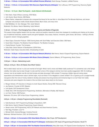 The Content Show | Broadcast Industry Event | NYC Television Week ...