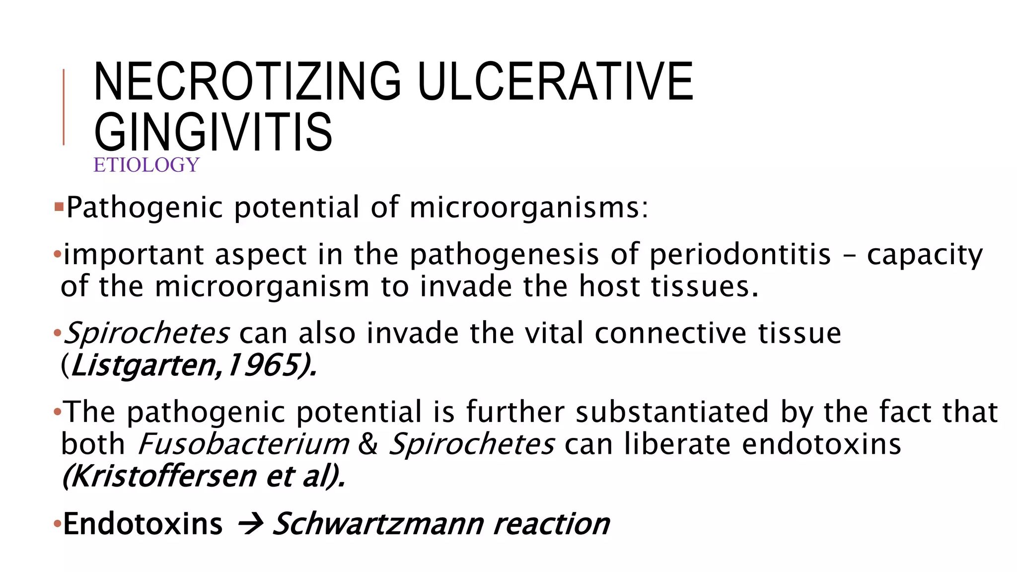 Acute Gingival Infections | PPTX