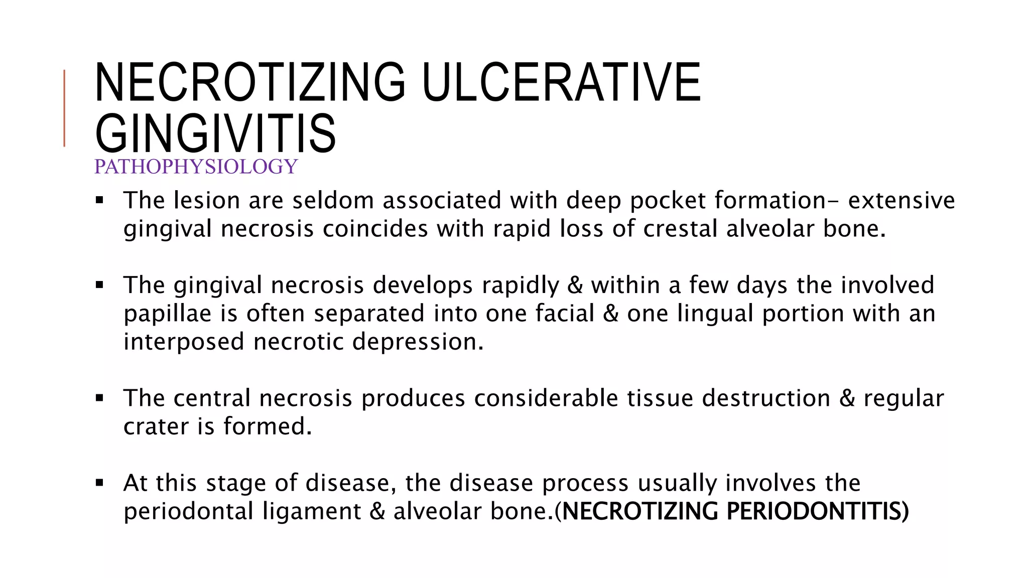 Acute Gingival Infections | PPTX