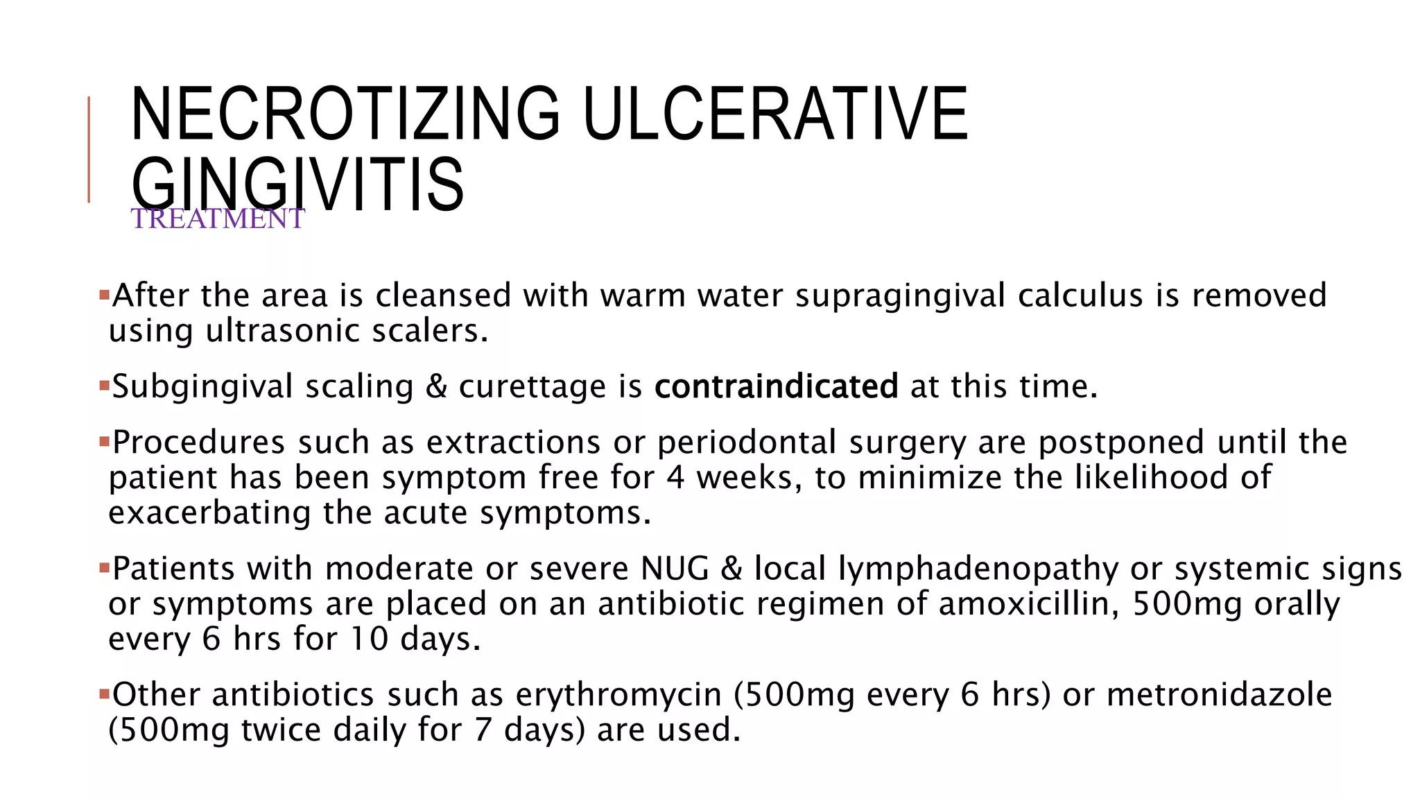 Acute Gingival Infections | PPTX