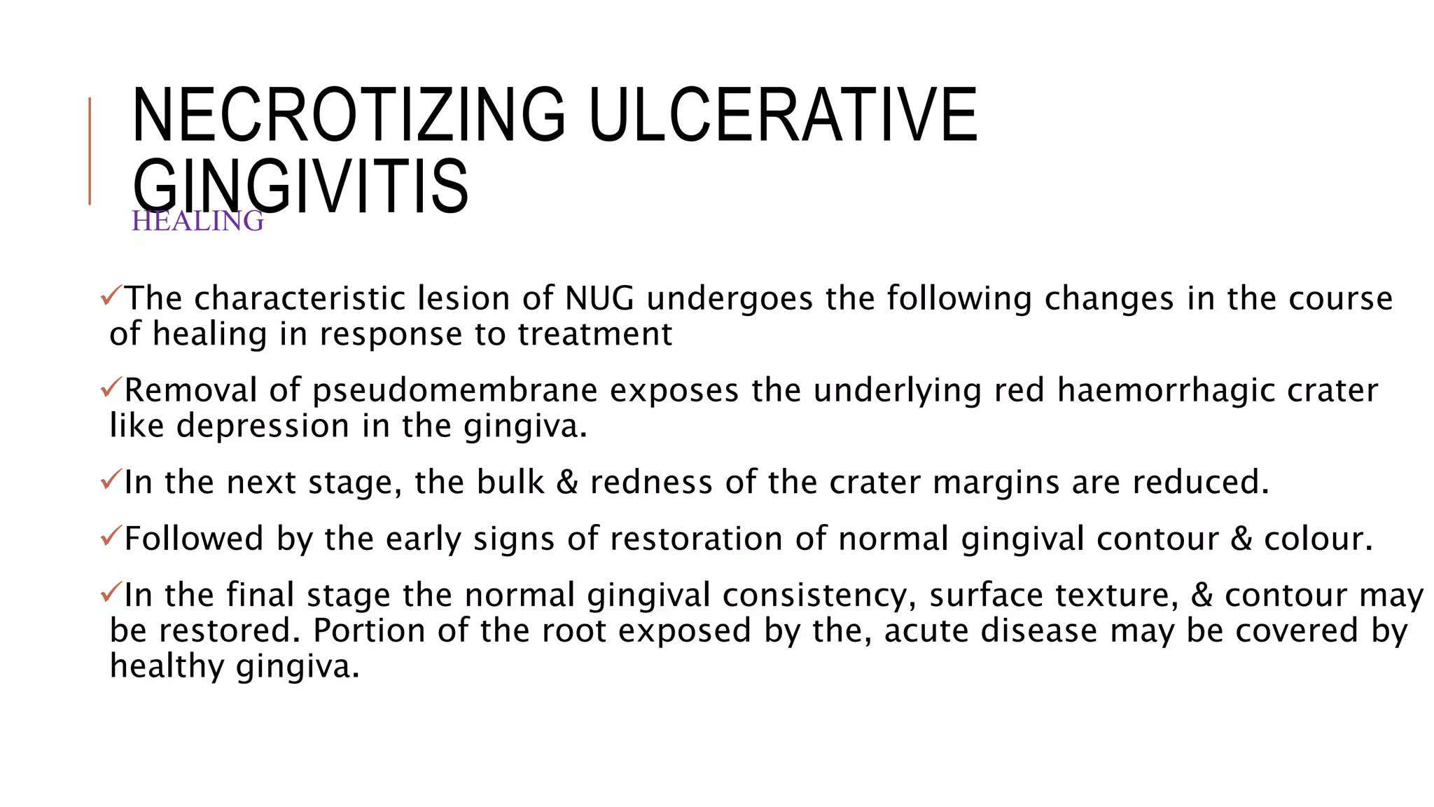 Acute Gingival Infections | PPTX