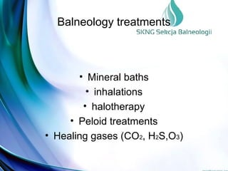 balneologia-wstęp | PPT