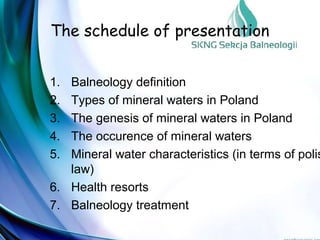 balneologia-wstęp | PPT