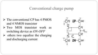 Design And Analysis of Charge Pump for PLL at 90nm CMOS technology | PPTX