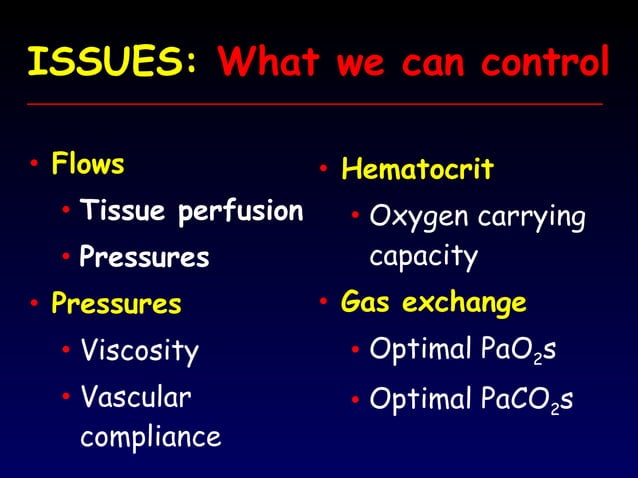 7 Adequacy Of Perfusion During Cardiopulmonary Bypass | PPT | Heart and ...