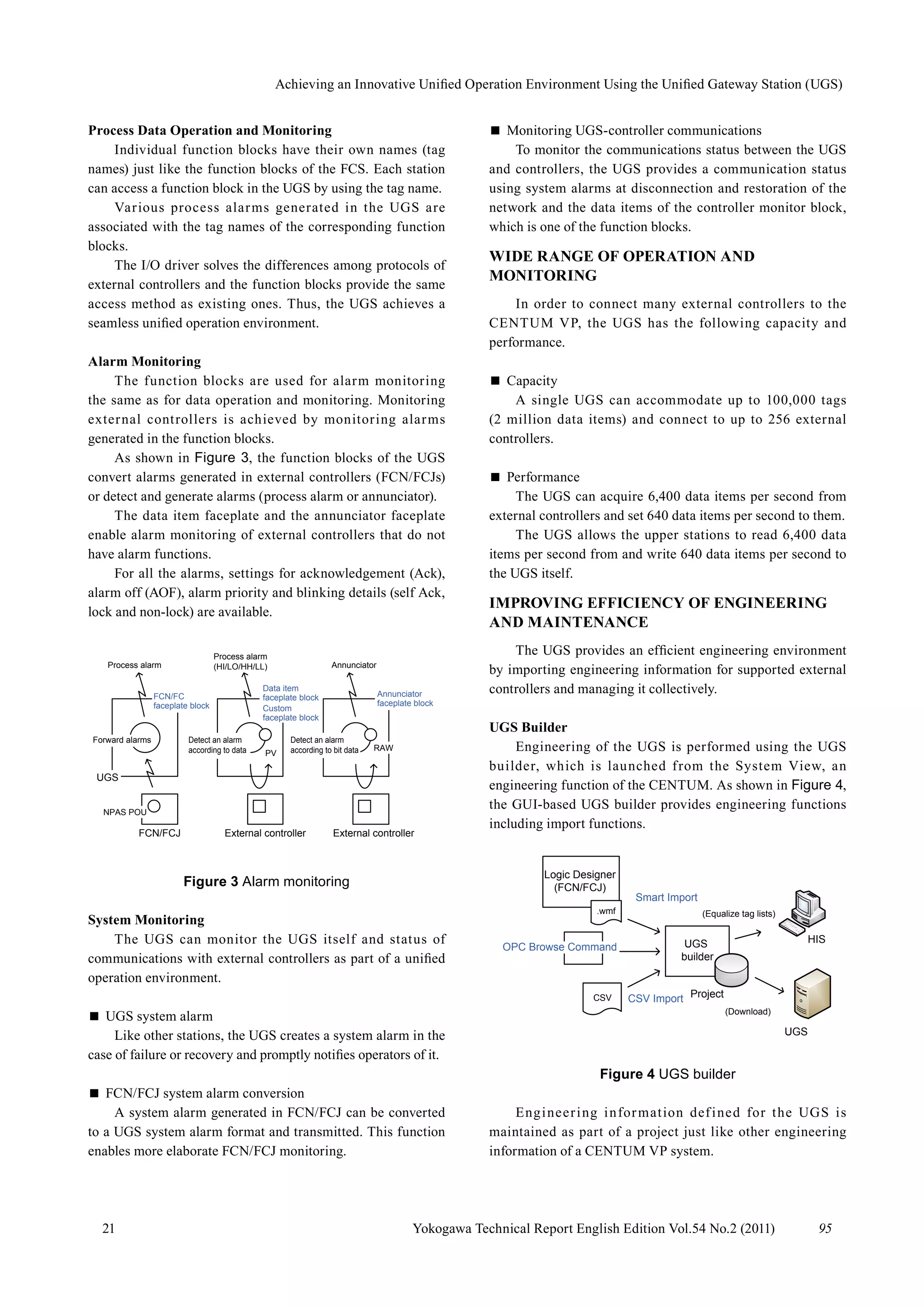 Yokogawa UGS Solution for System Integration with Third Party | PDF