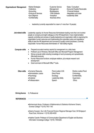 CV English Manny Cruz (Angolan) | PDF