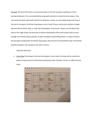 Game Design Portfolio | PDF