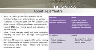 TYSS_ManagedTestingServices | PPT