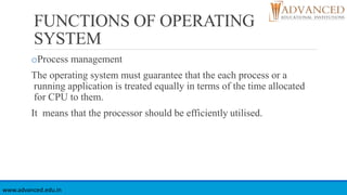 OPERATING SYSTEM | PPT