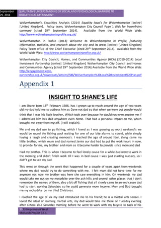 Qualitative Study of Barriers to Educational Attainment | PDF