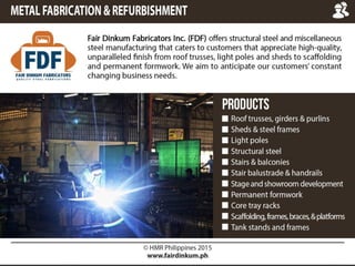 Company Profile HMR Philippines | PDF