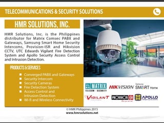 Company Profile HMR Philippines | PDF