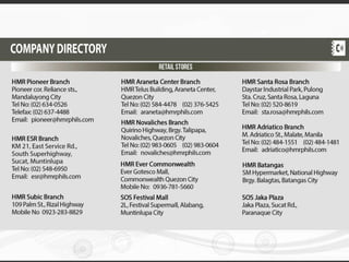 Company Profile HMR Philippines | PDF