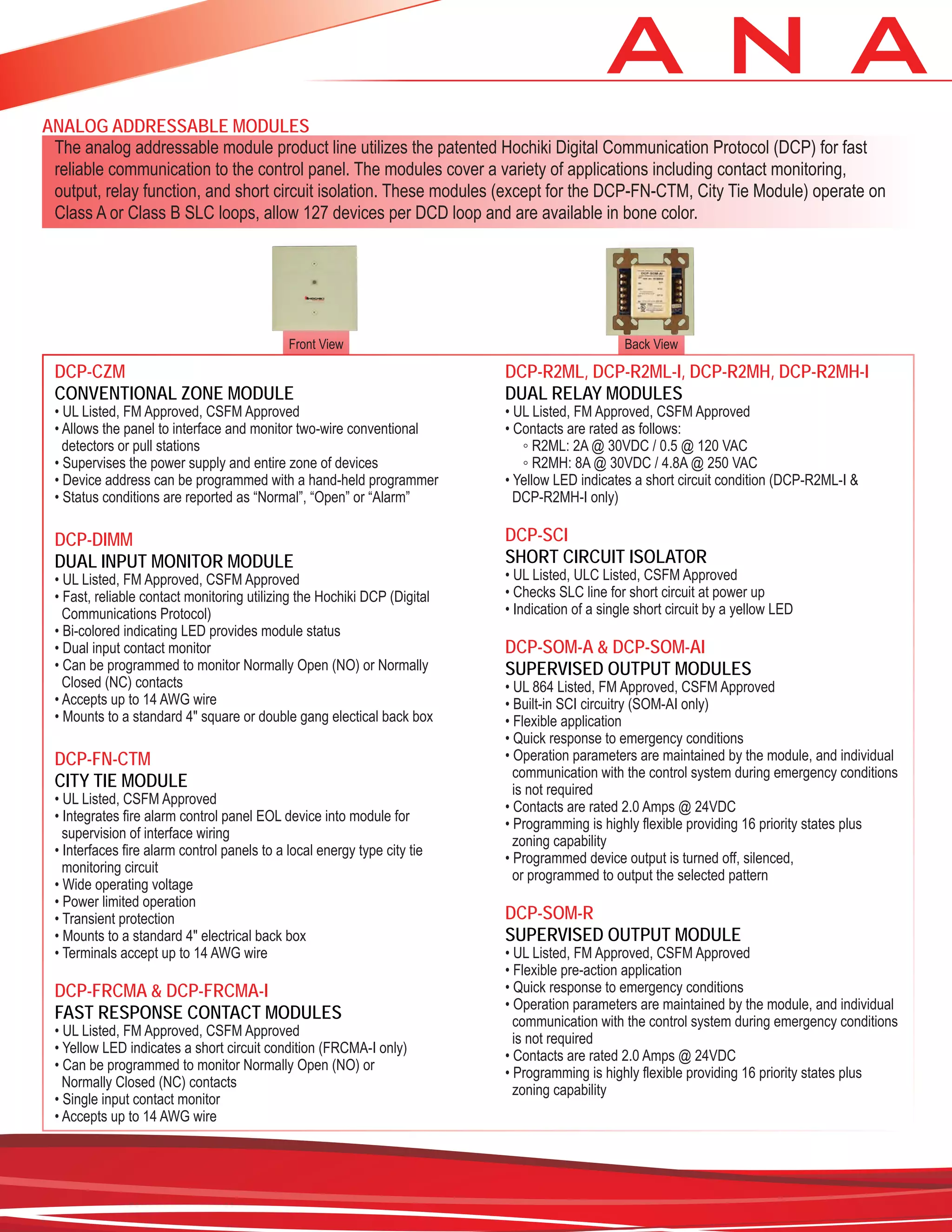 2015 Hochiki Product Catalog_Reduced | PDF