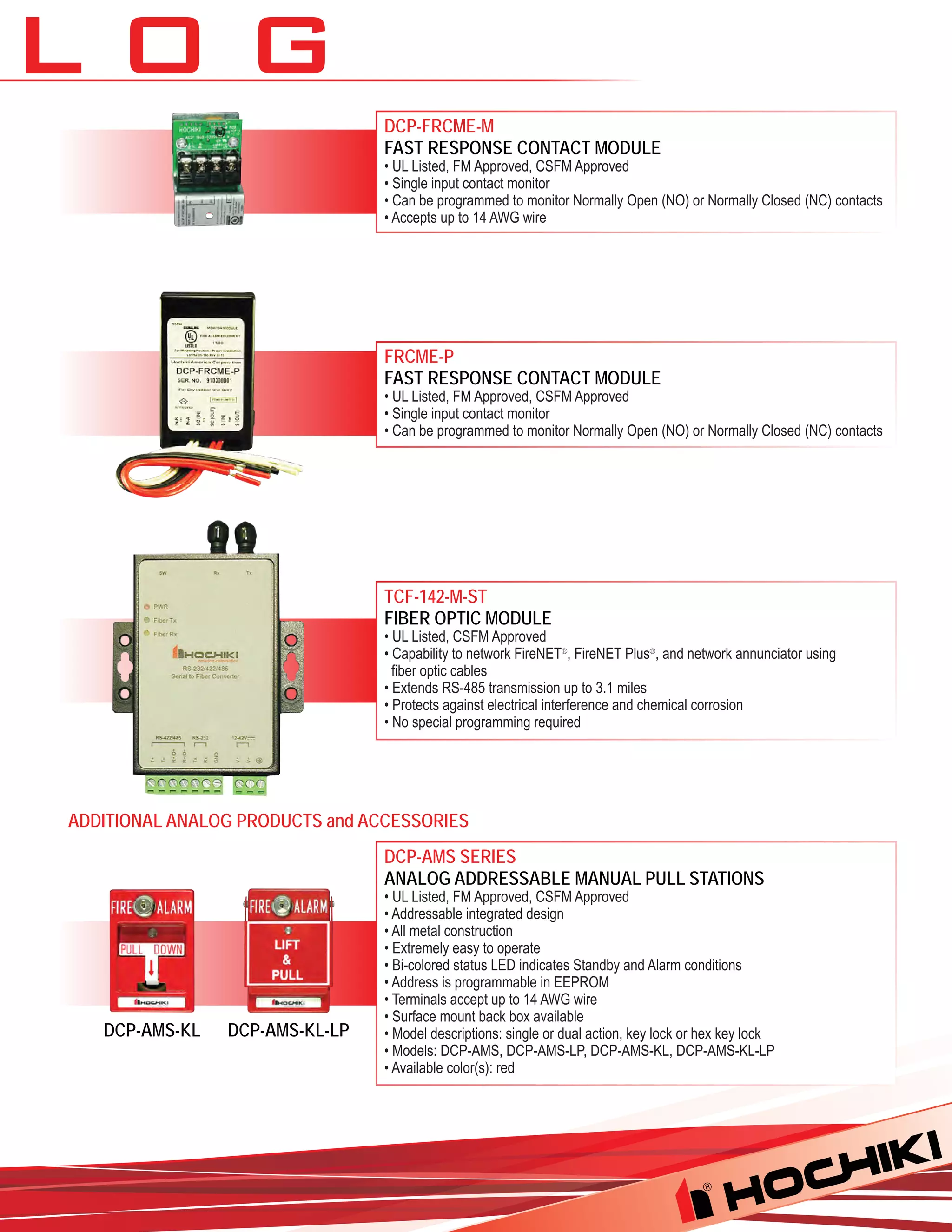 2015 Hochiki Product Catalog_Reduced | PDF