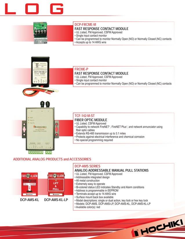 2015 Hochiki Product Catalog_Reduced | PDF | Operating Systems | Computer Software and Applications