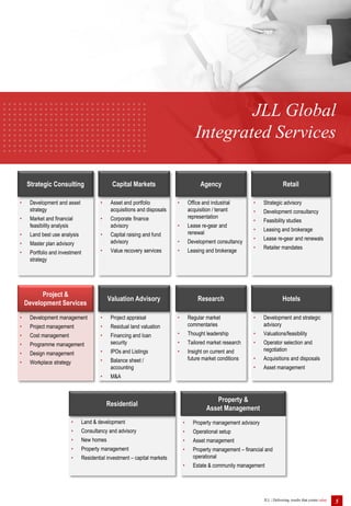 JLL_Project & Cost Management Capability Statement | PDF