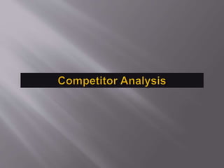 comparative Analysis | PPT