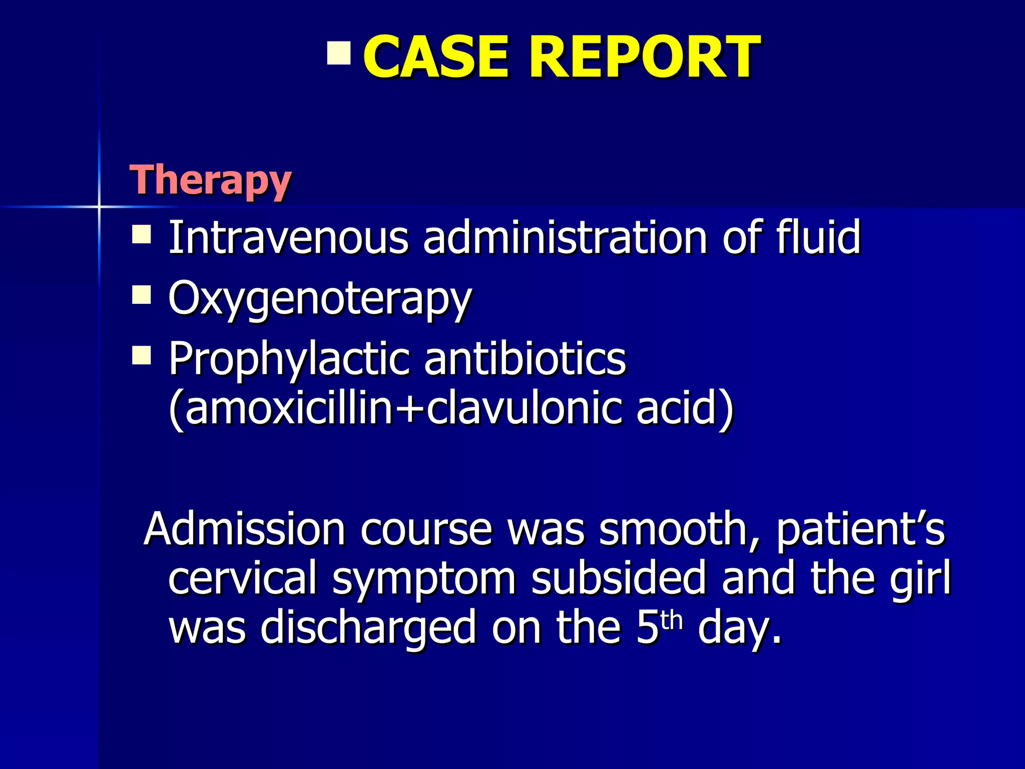 Subcutaneous emphysema as a complication of tooth extraction ...