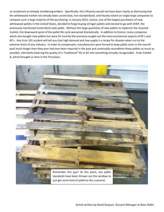 Pallet Article - State of the Market - Full - Final | PDF | Business ...