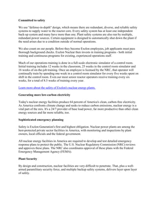 Clinton Power Station | PDF