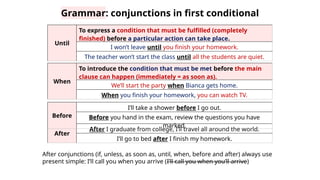 First Conditional - American English File Third Edition Class | PPT
