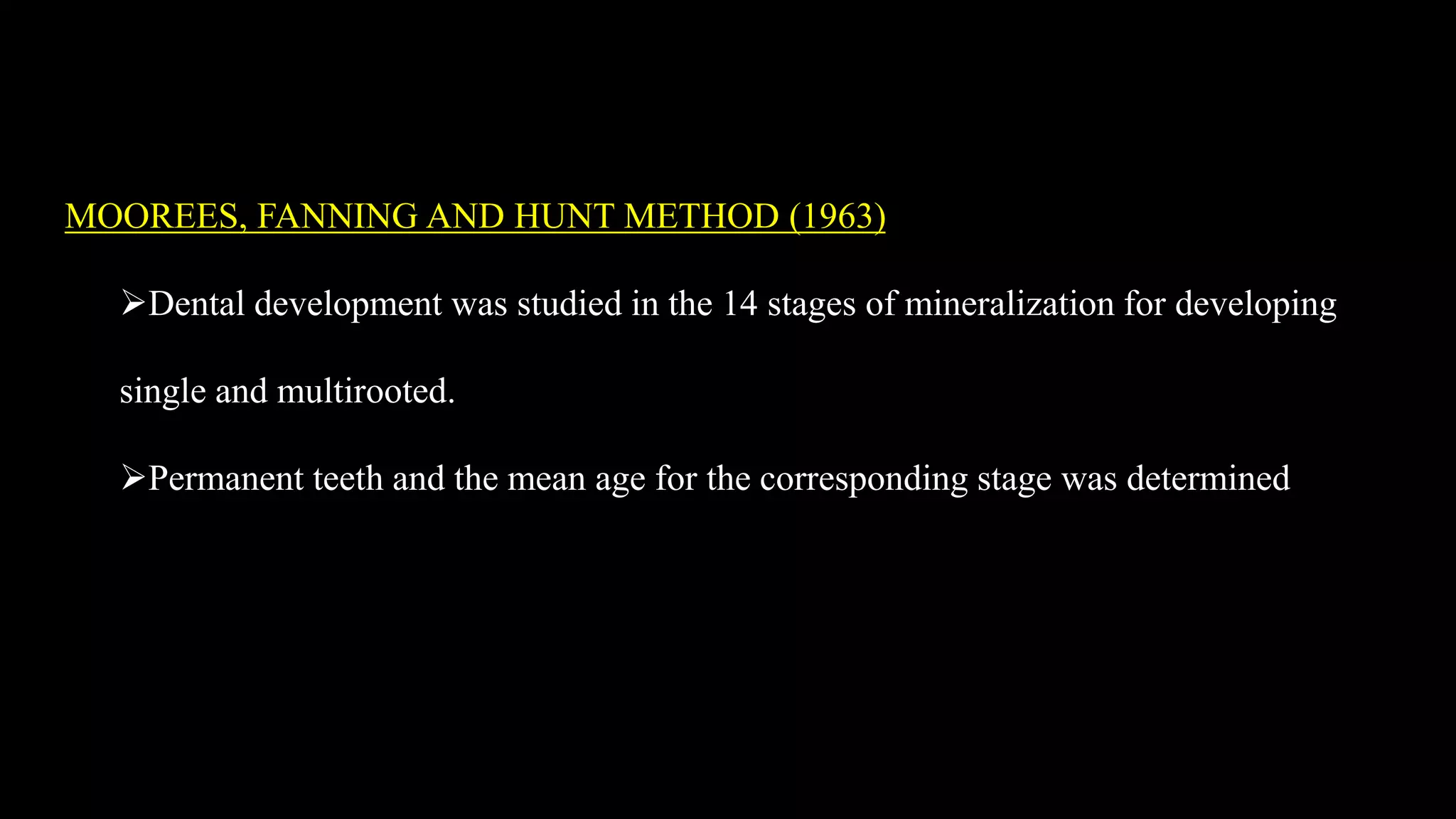 AGE ESTIMATION IN FORENSICS | PPTX
